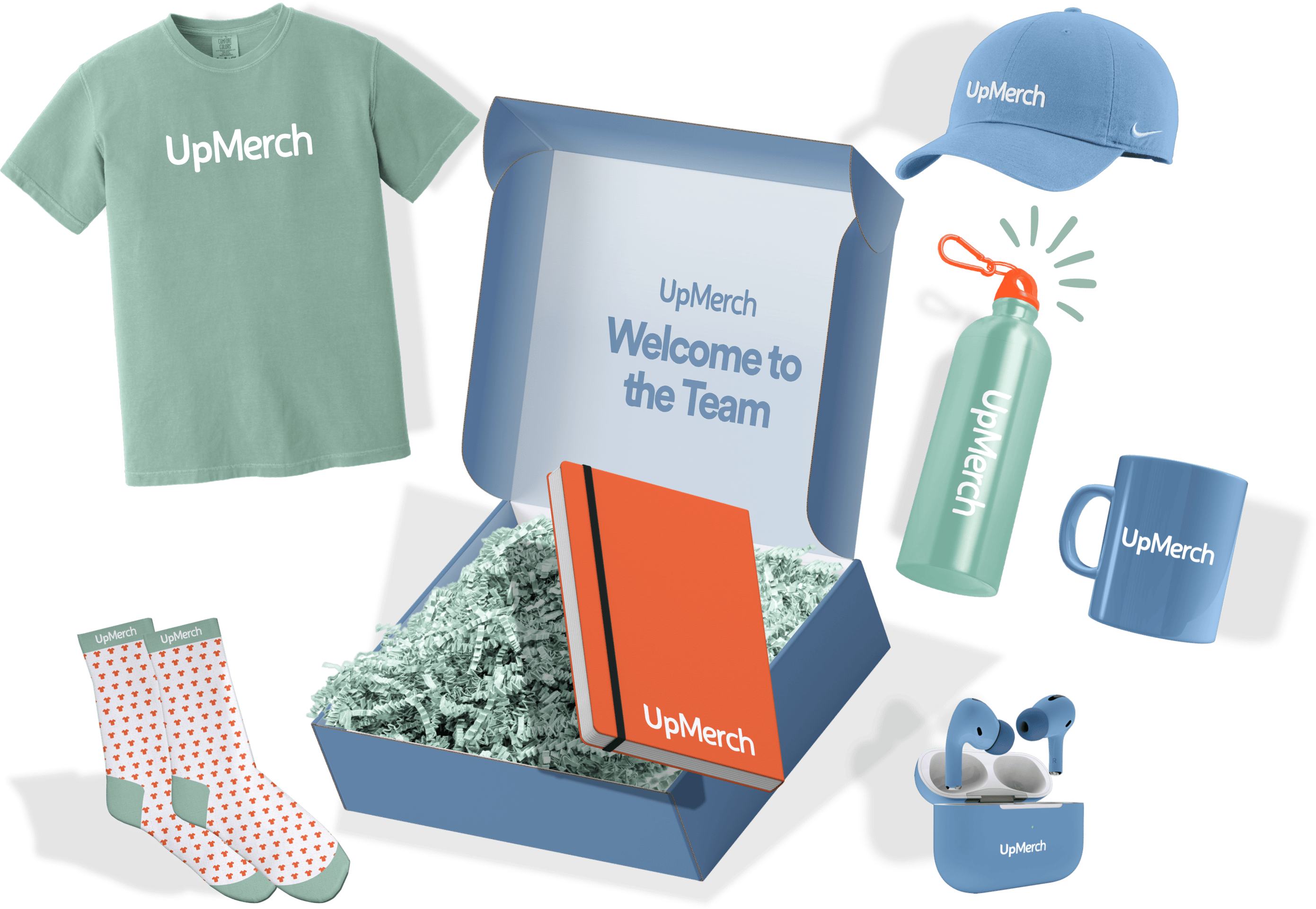 Custom Merch Kitting & Gifting Boxes - Warehouse & Ship Internationally